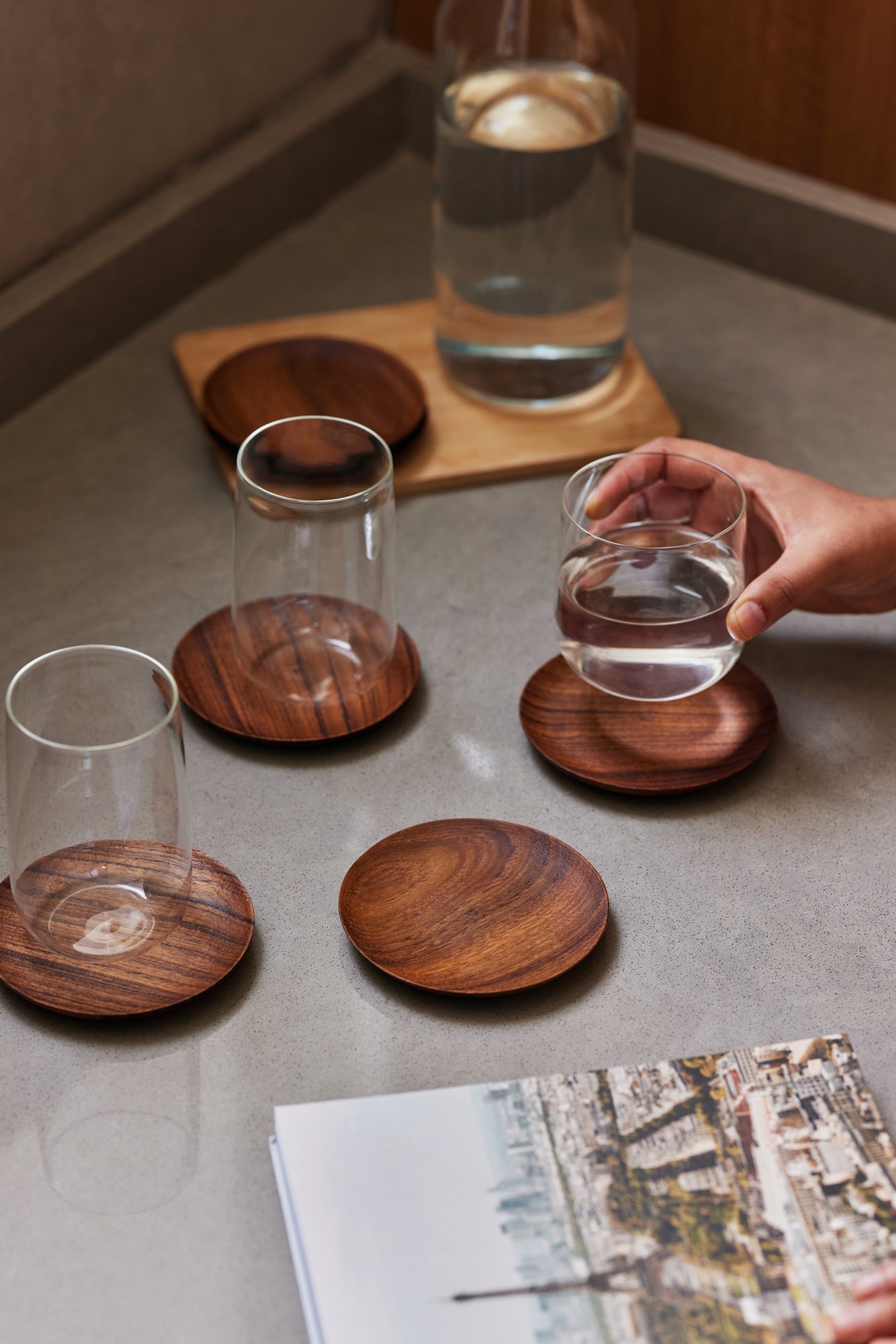 Cremini Tall glass Set – Fleck