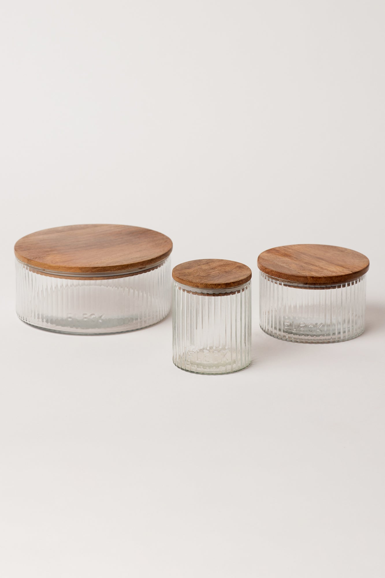 Storage Glass Jars by Fleck