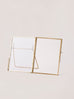 Photo Frames, Brass & Glass – Fleck